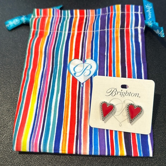 Brighton | Jewelry | Nwt Brighton Dazzling Love Earrings | Poshmark